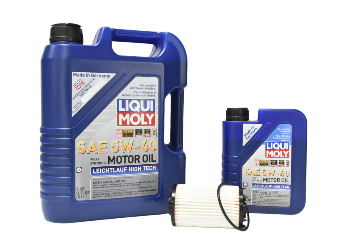 Audi B9 2.0T/3.0T Liqui Moly Leichtlauf 5W-40 Oil Change Kit – Eurozone ...