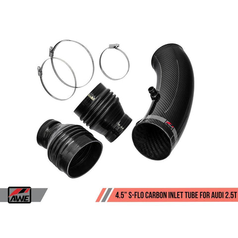 AWE Tuning AWE 4.5" S-FLO Carbon Inlet Tube for Audi RS 3 / TT RS ...