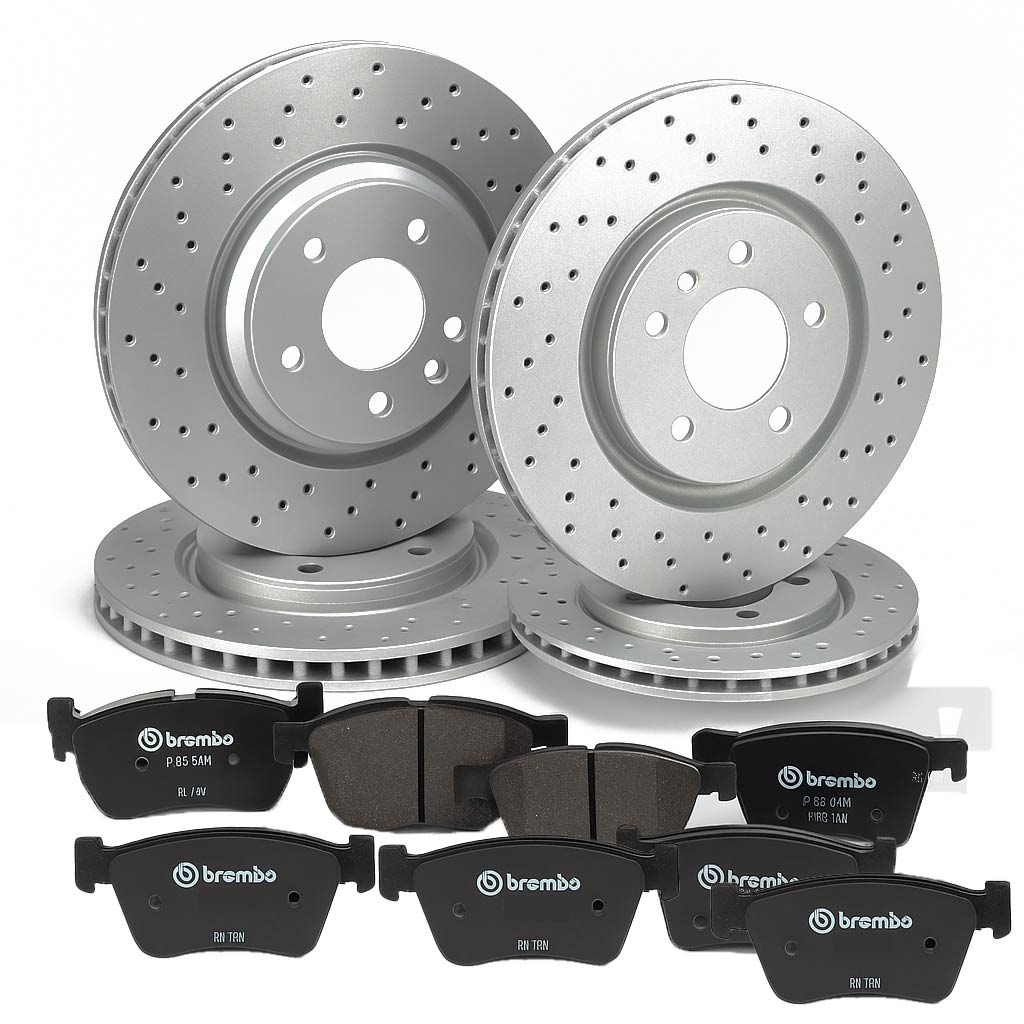 Brembo Brake Kit – VW MK7 / MK7.5 GTI Performance Pack (2015–2021) – F ...
