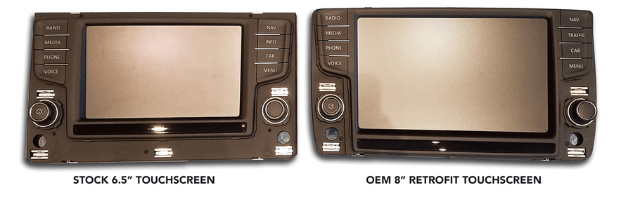 VW MK7 Golf/GTI/GolfR/E-Golf 8" Screen Retrofit Kit (Nav) – Eurozone Tuning
