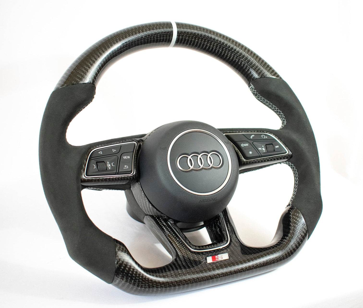 Audi B9 A3/S3/RS3/A4/S4/A5/S5/RS5 Carbon Edition Steering Wheel – Eurozone Tuning